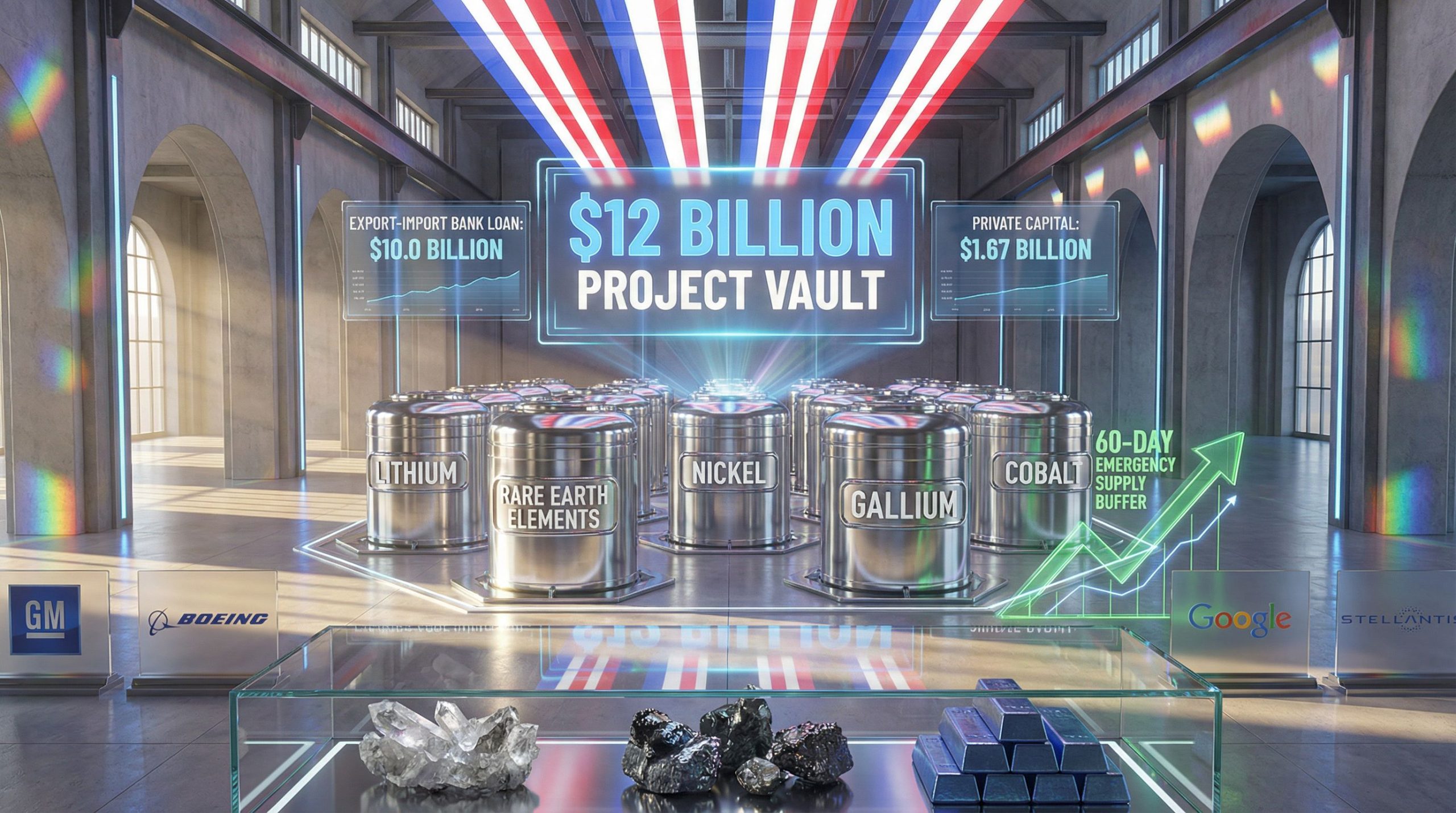 Trump Launches $12B Critical Minerals Stockpile Plan