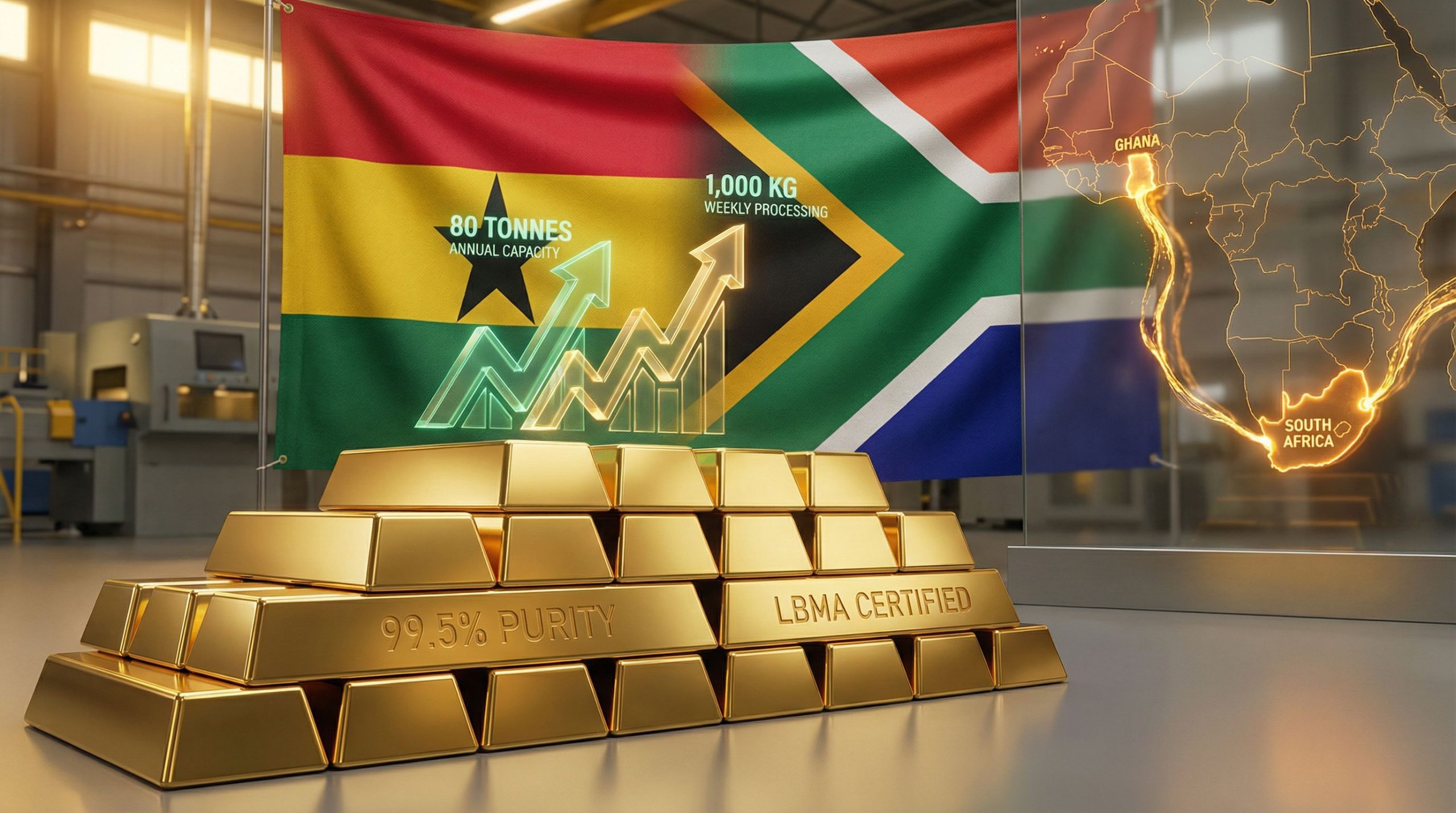 Rand Refinery Ghana Gold Partnership Transforms Market