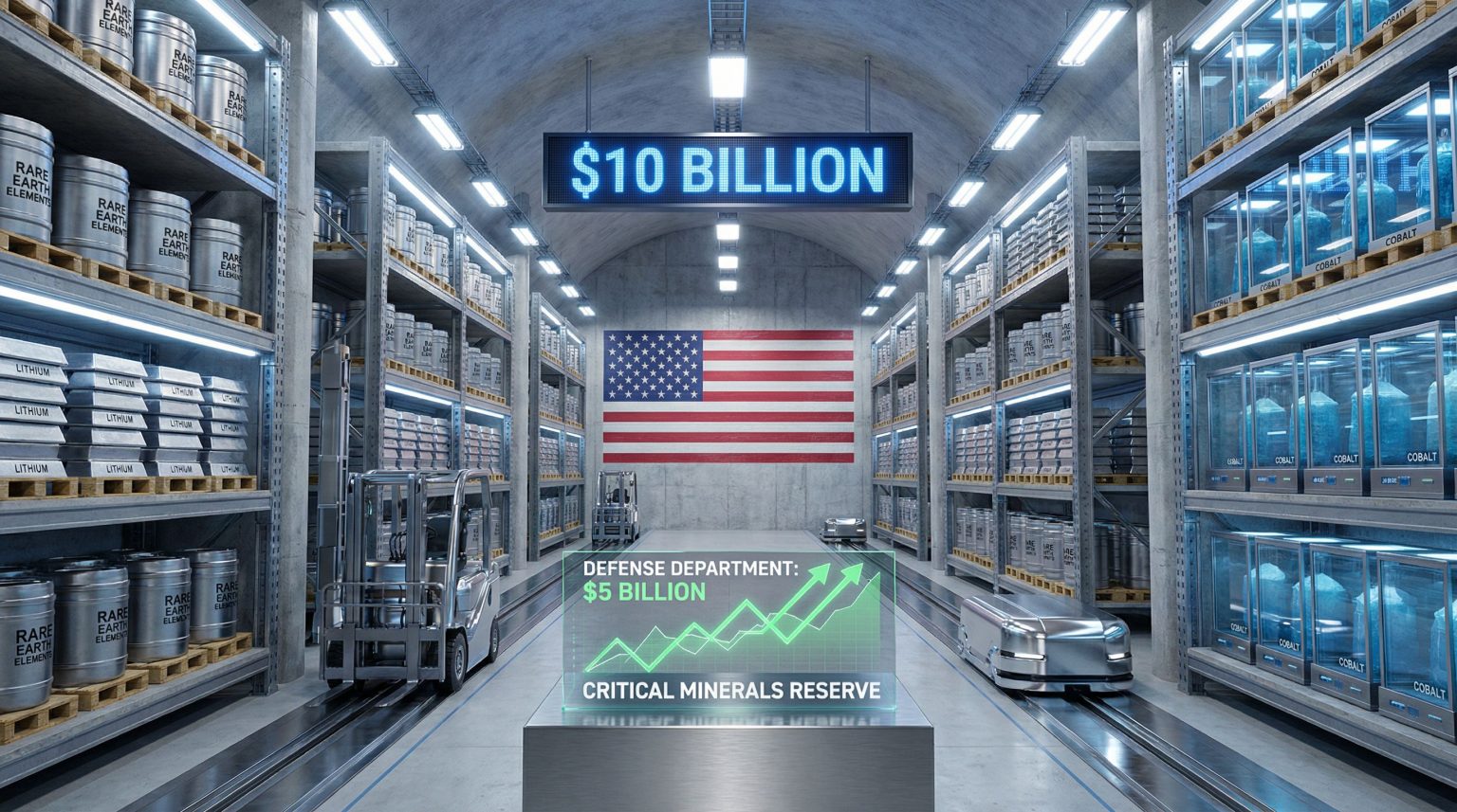 US Critical Minerals Stockpile Plan: Strategic Security