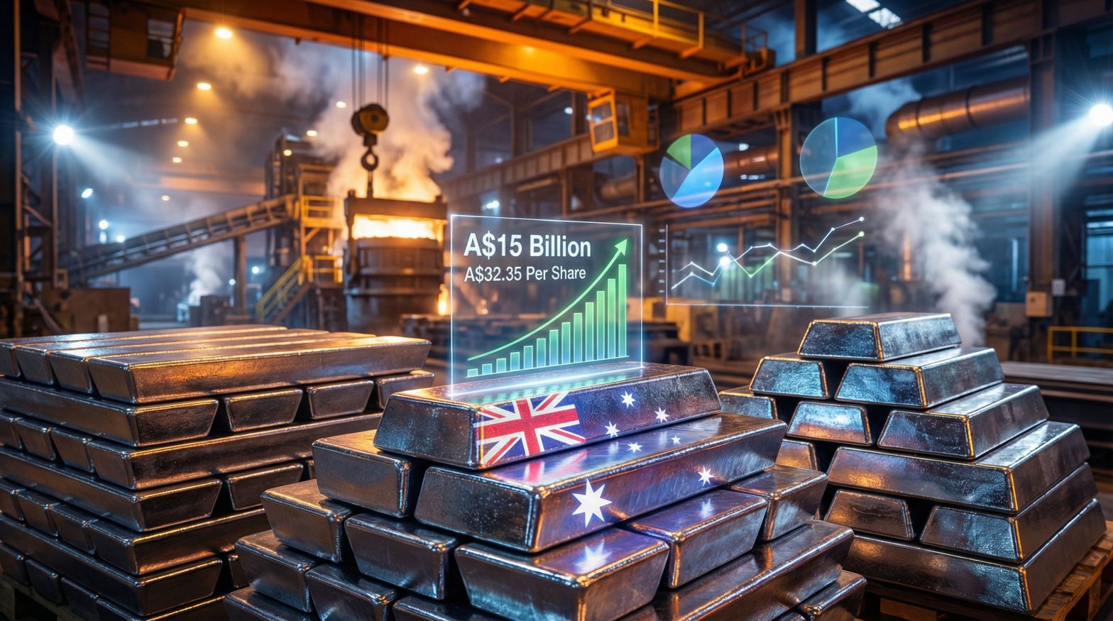 SGH Steel Dynamics BlueScope Buyout Offer A$15B Deal