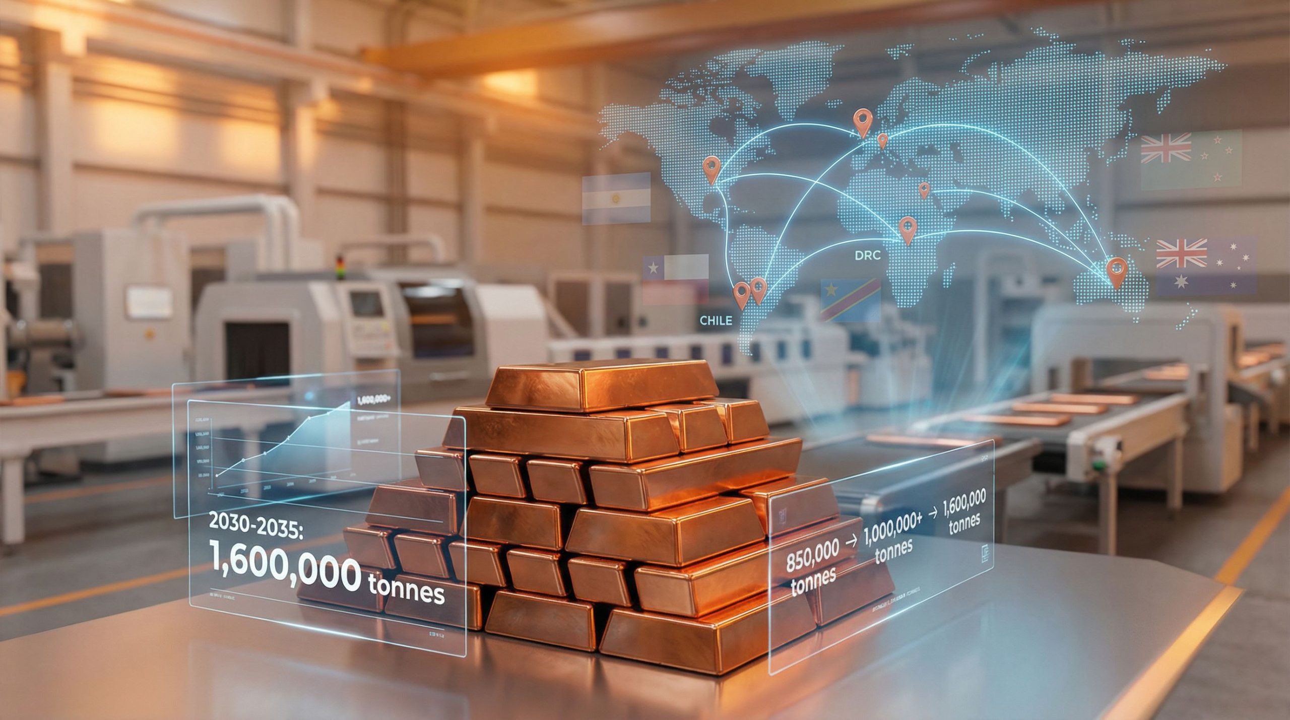 Glencore Copper Pipeline: $24B Expansion to 1.6M Tonnes