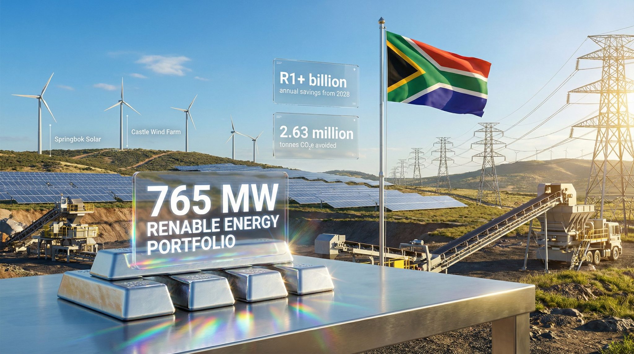 Sibanye Renewable Energy Deal Cuts Costs 20-30%