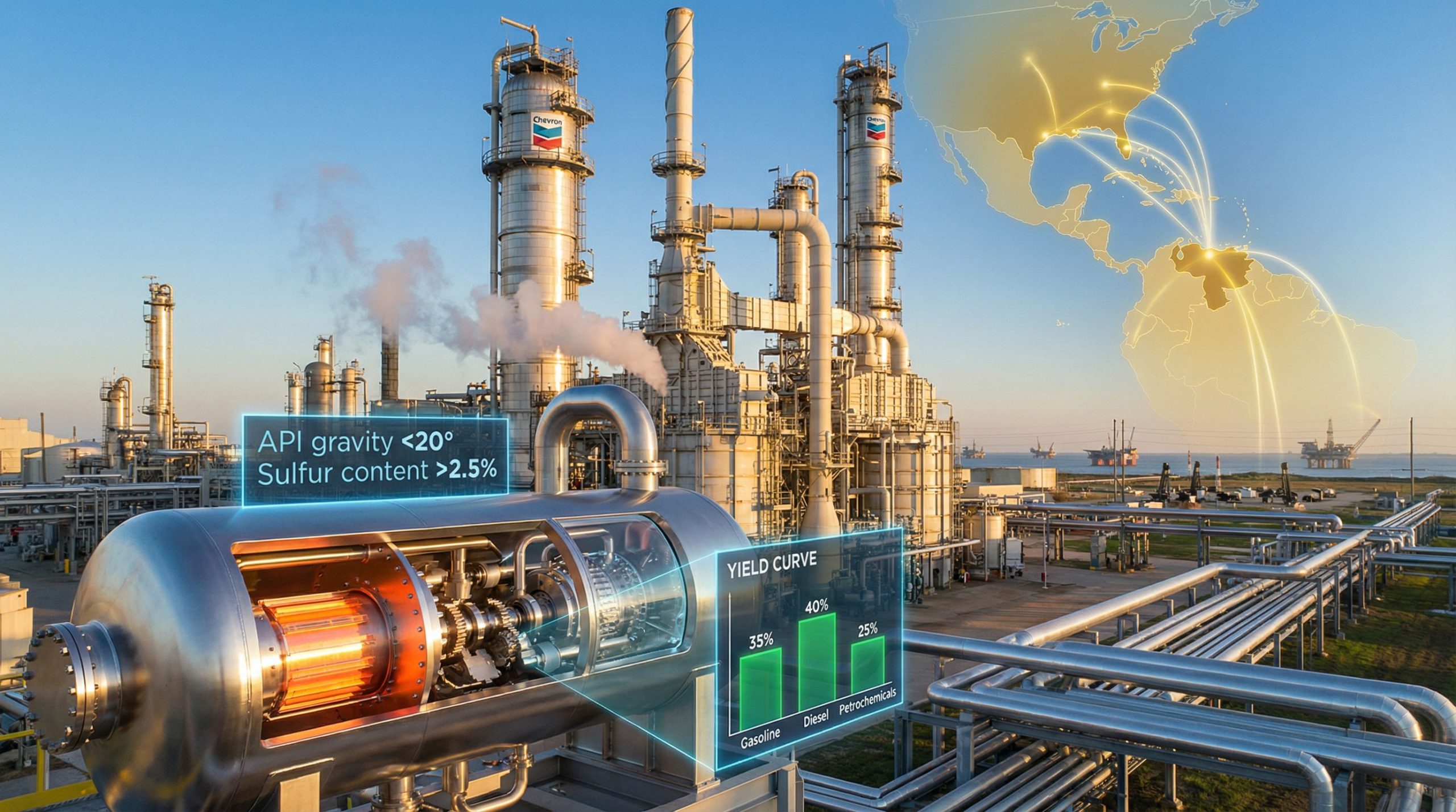 Chevron Venezuela Heavy Crude Refining Integration