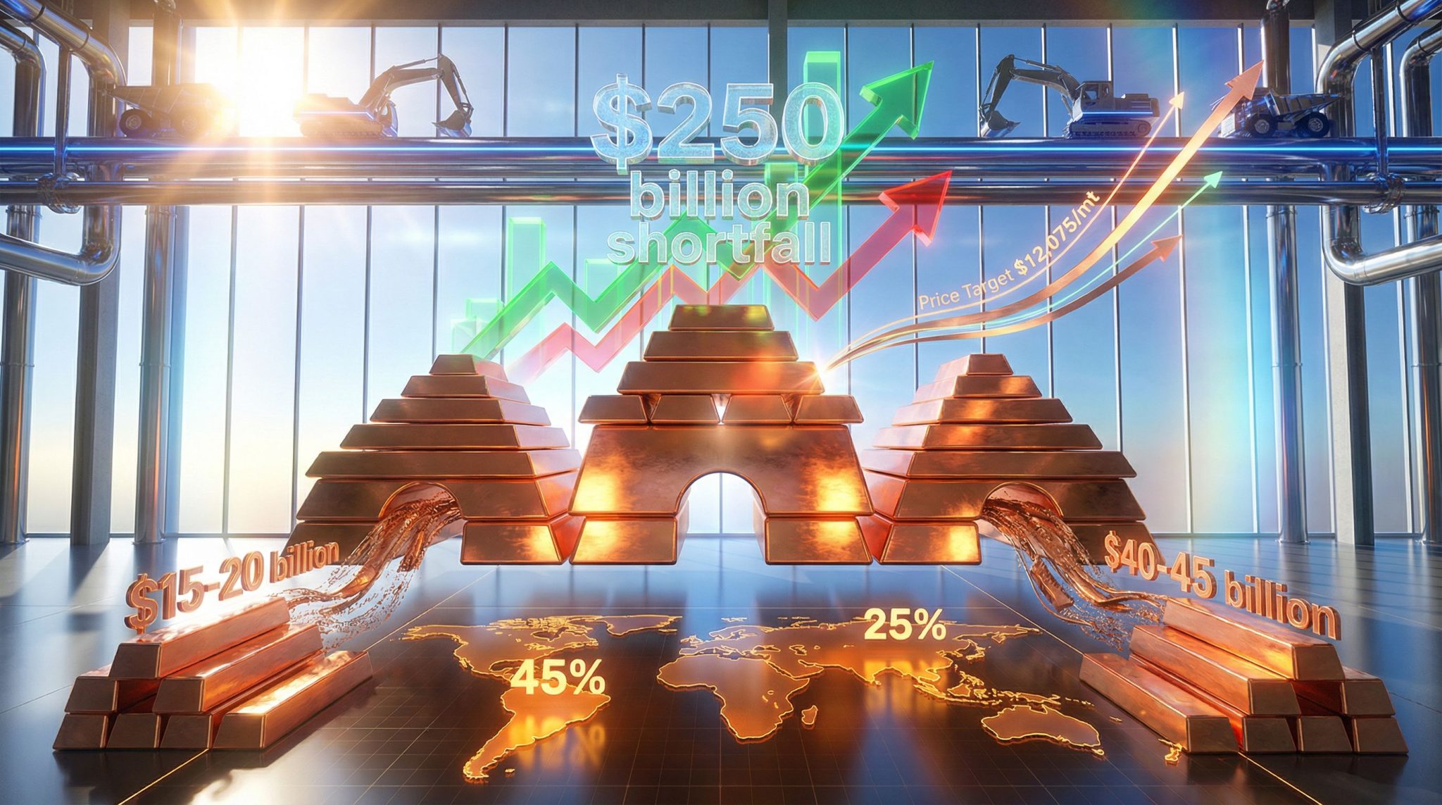 Copper's $250B Funding Gap: Supply Crisis Ahead