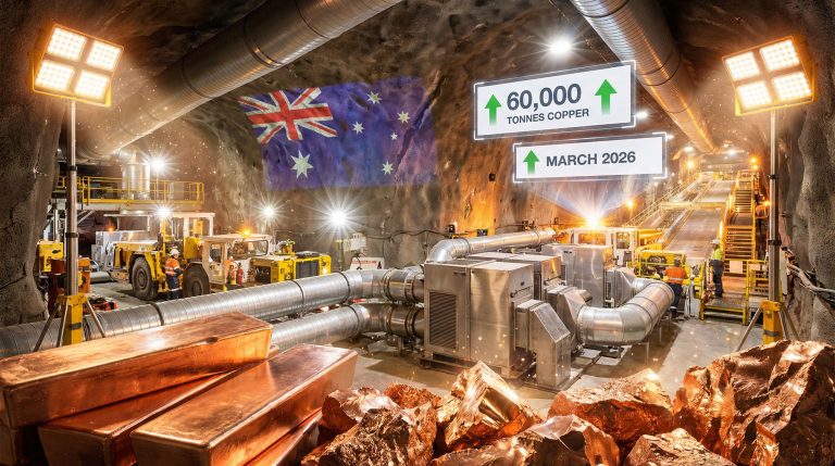 Harmony Gold Australian Copper Mine Revamp Infrastructure