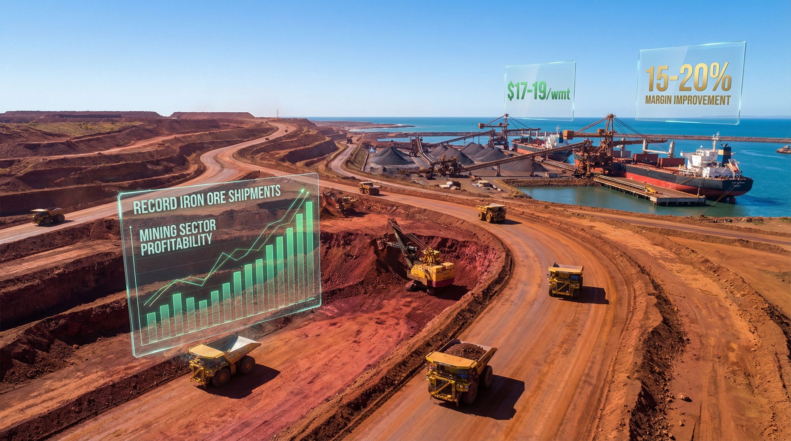 Fortescue Iron Ore Shipments Hit Record Profit Levels
