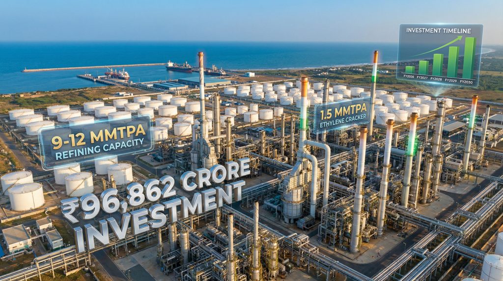 Andhra Pradesh BPCL Greenfield Refinery: $11B Project