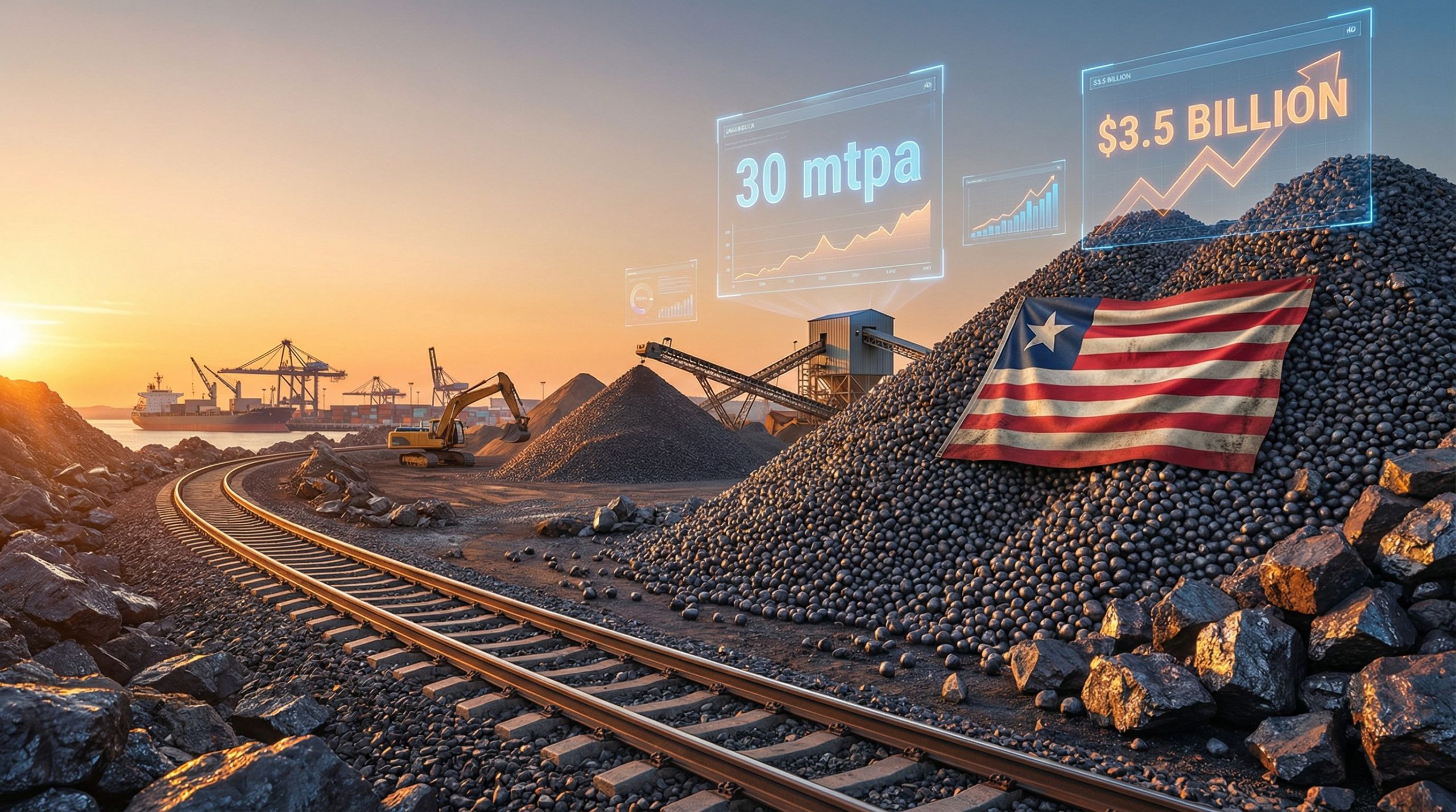 Liberia Iron-Ore Output Expansion Drives Growth