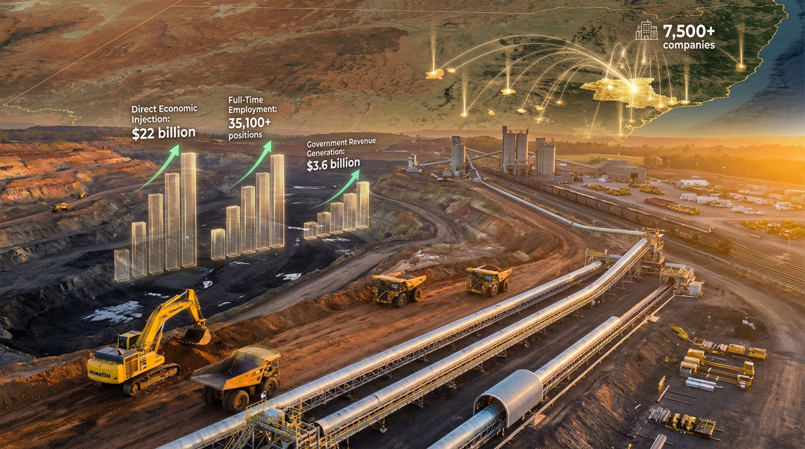 NSW Mining Sector Economic Contribution: $22B Impact