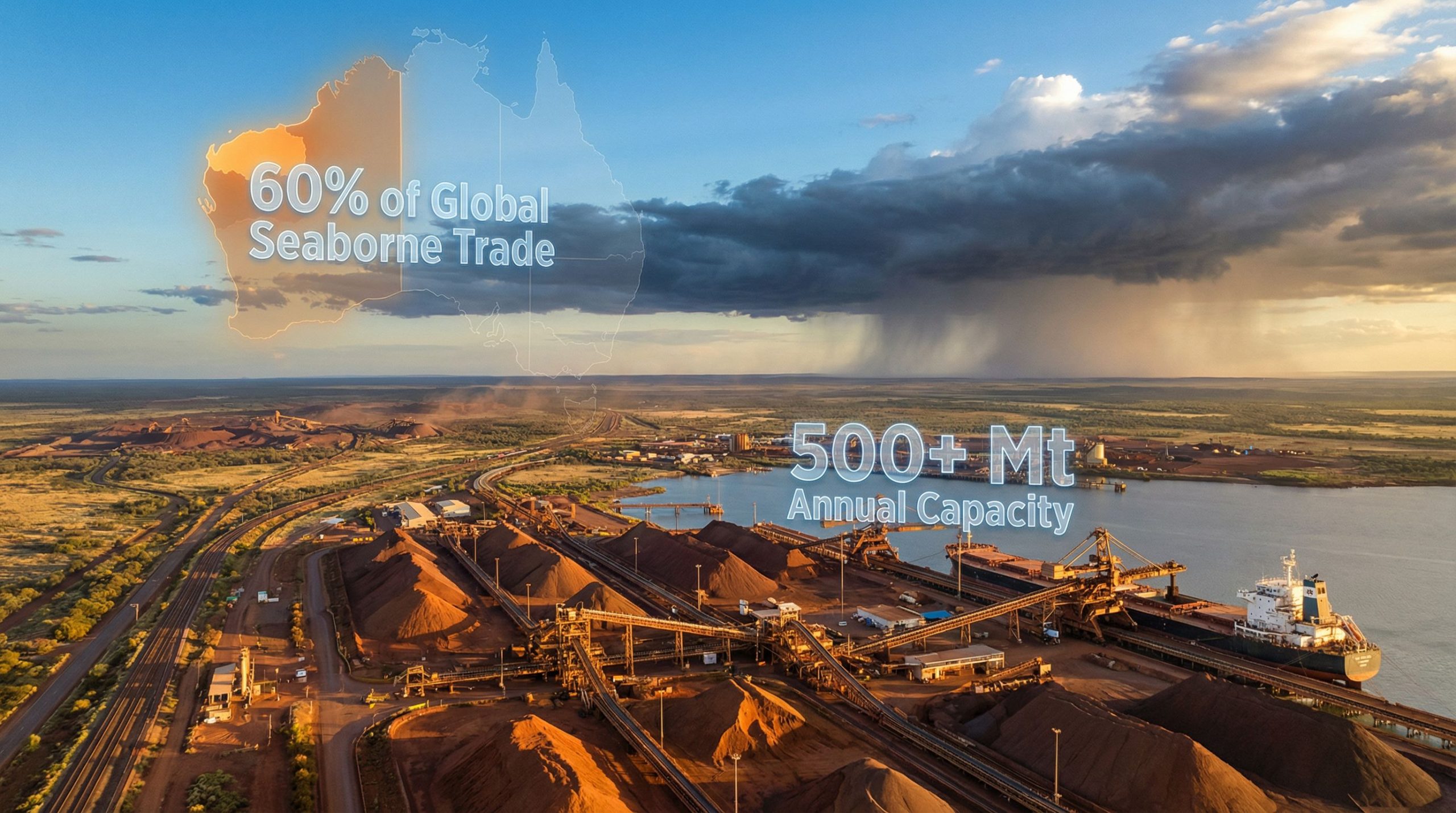 Pilbara Ports Closed Due to Cyclone: Iron Ore Impact