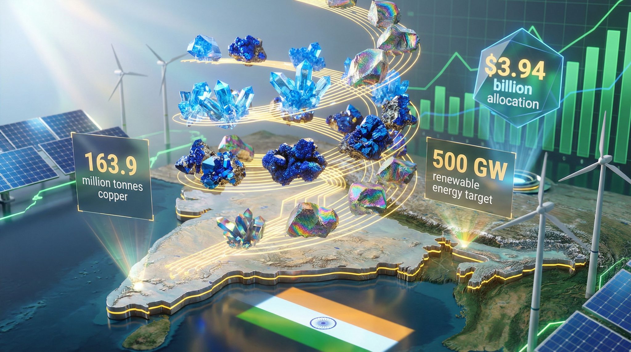 Critical Minerals Drive India's Green Energy Security