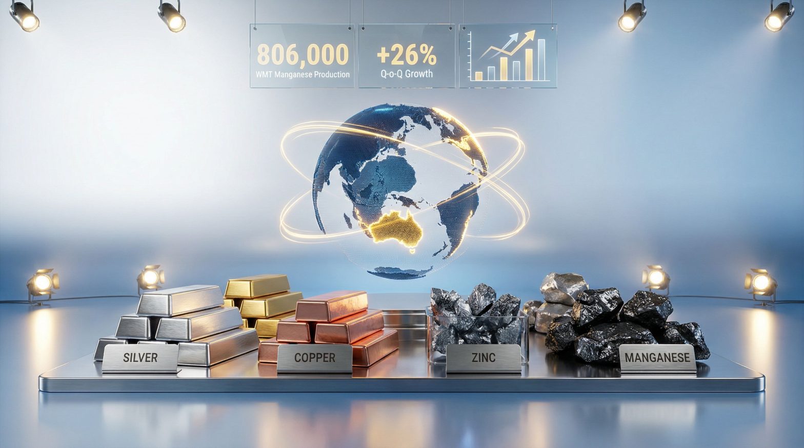 South32 Shares Surge in Multi-Metal Commodities Boom