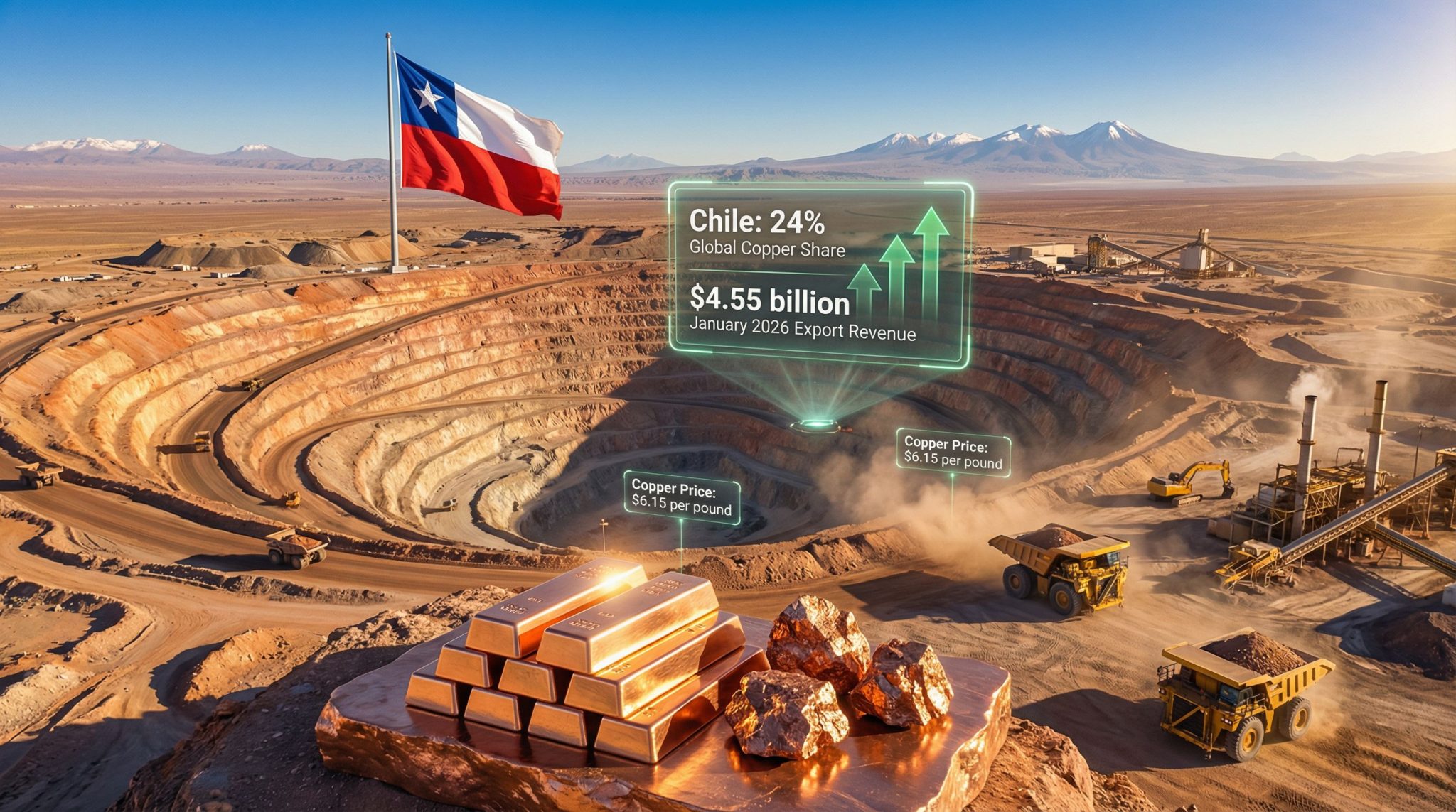 Chile Copper Output Decline: Global Market Impact 2026