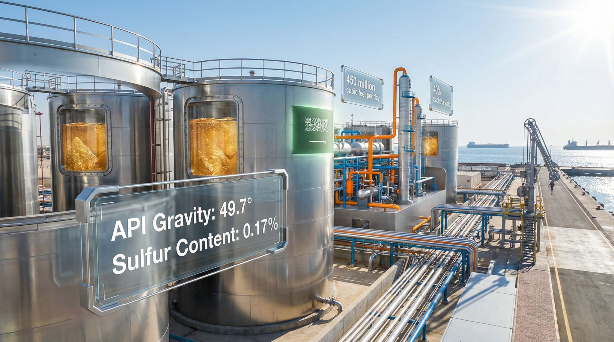Jafurah Condensate Exports Begin from Saudi Arabia