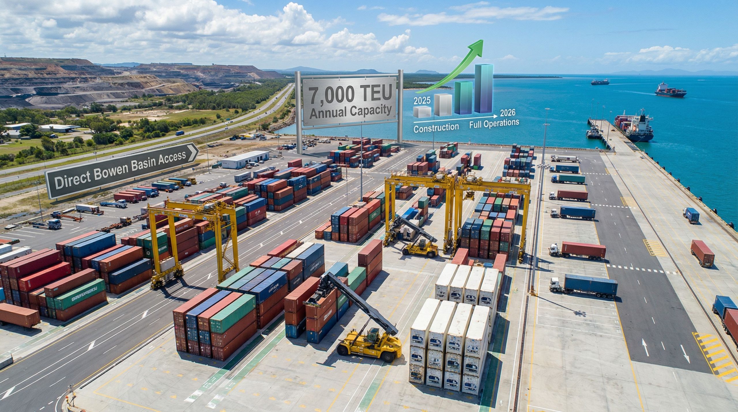 Port of Mackay Container Capability: Mining Logistics Hub