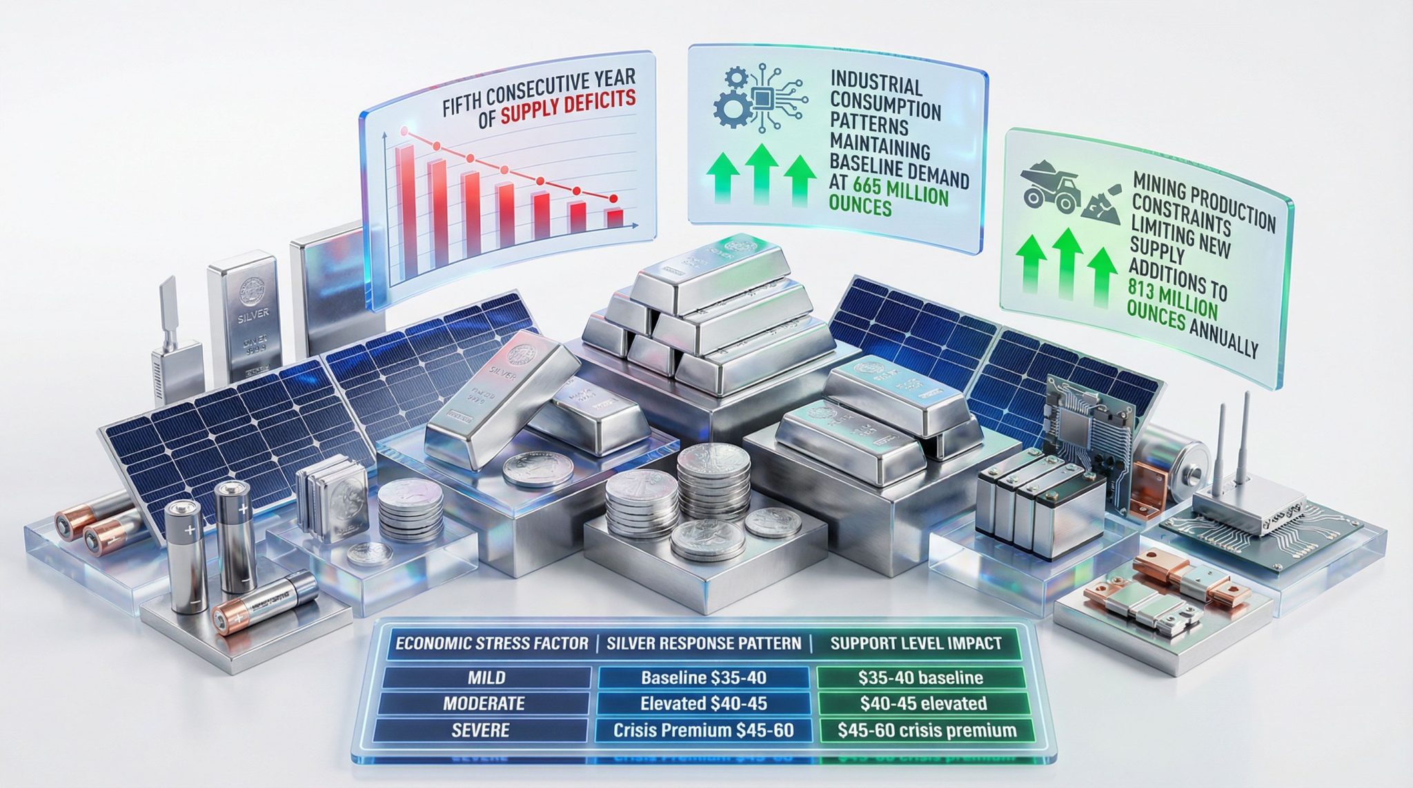 Silver Fundamental Support: Industrial Demand & Price Floors