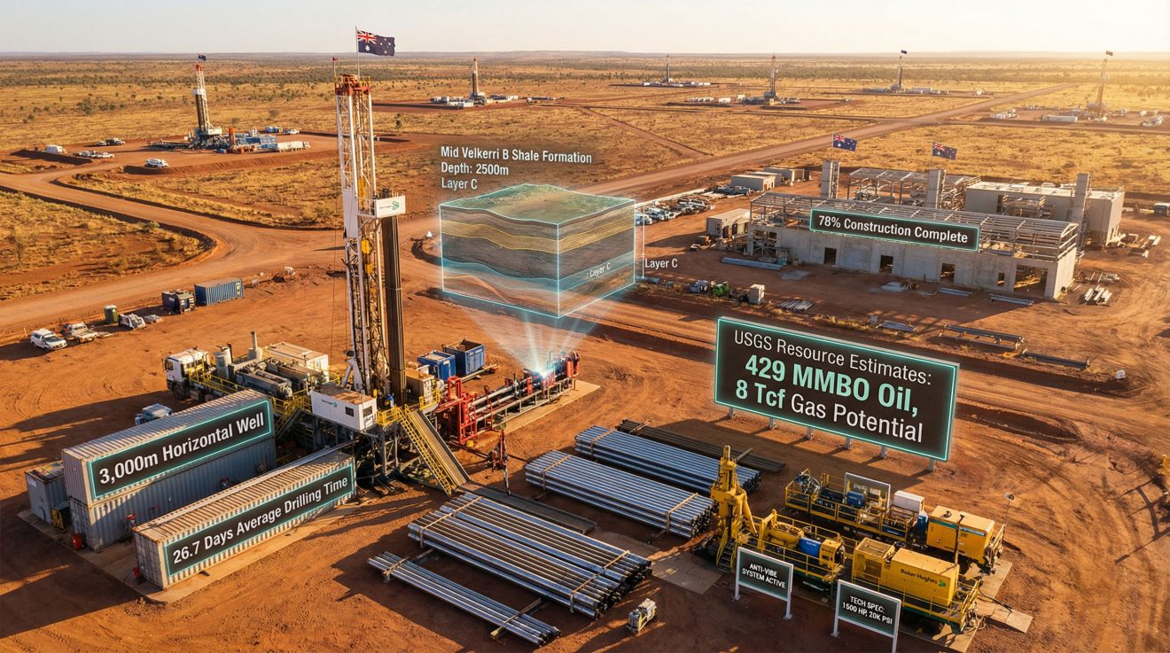 Beetaloo Basin Drilling Operations: Shale Gas Development