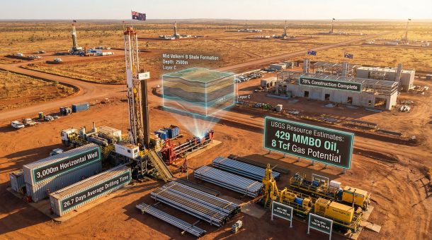 Beetaloo Basin Drilling Operations: Shale Gas Development
