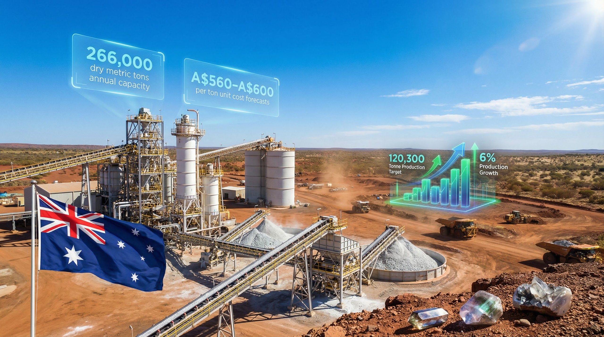 PLS Restarts Western Australia Lithium Plant Operations