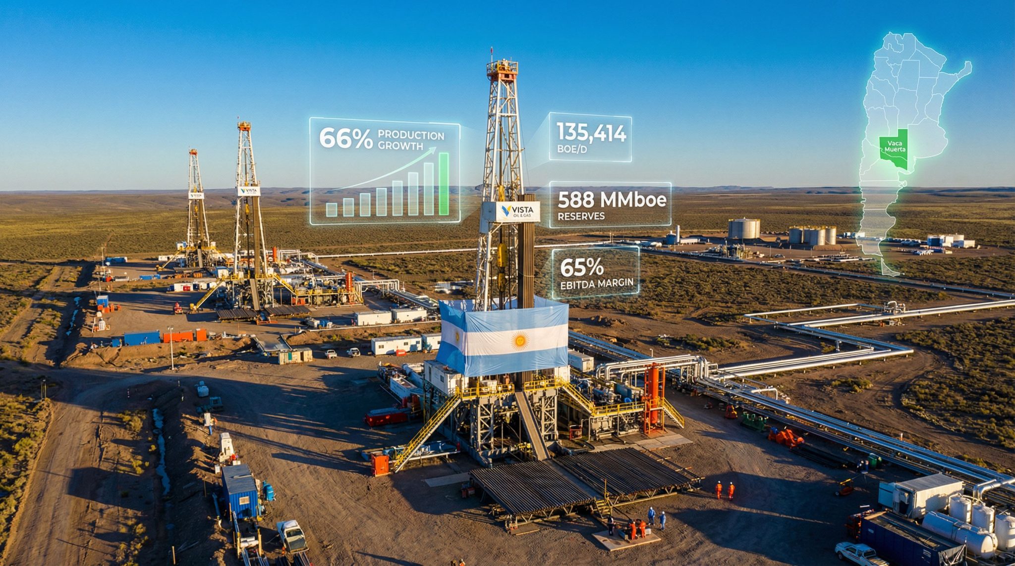 Vista Oil & Gas Vaca Muerta Expansion Hits 66% Growth