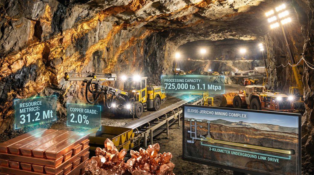 Eloise-Jericho Hit All-Time-High Copper Reserves