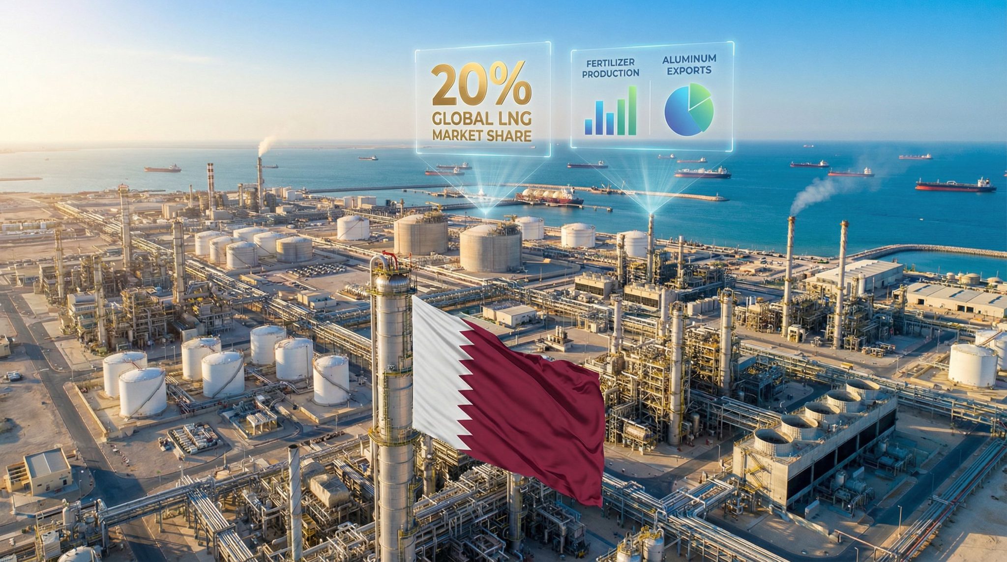 QatarEnergy Downstream Production Halt Shakes Markets