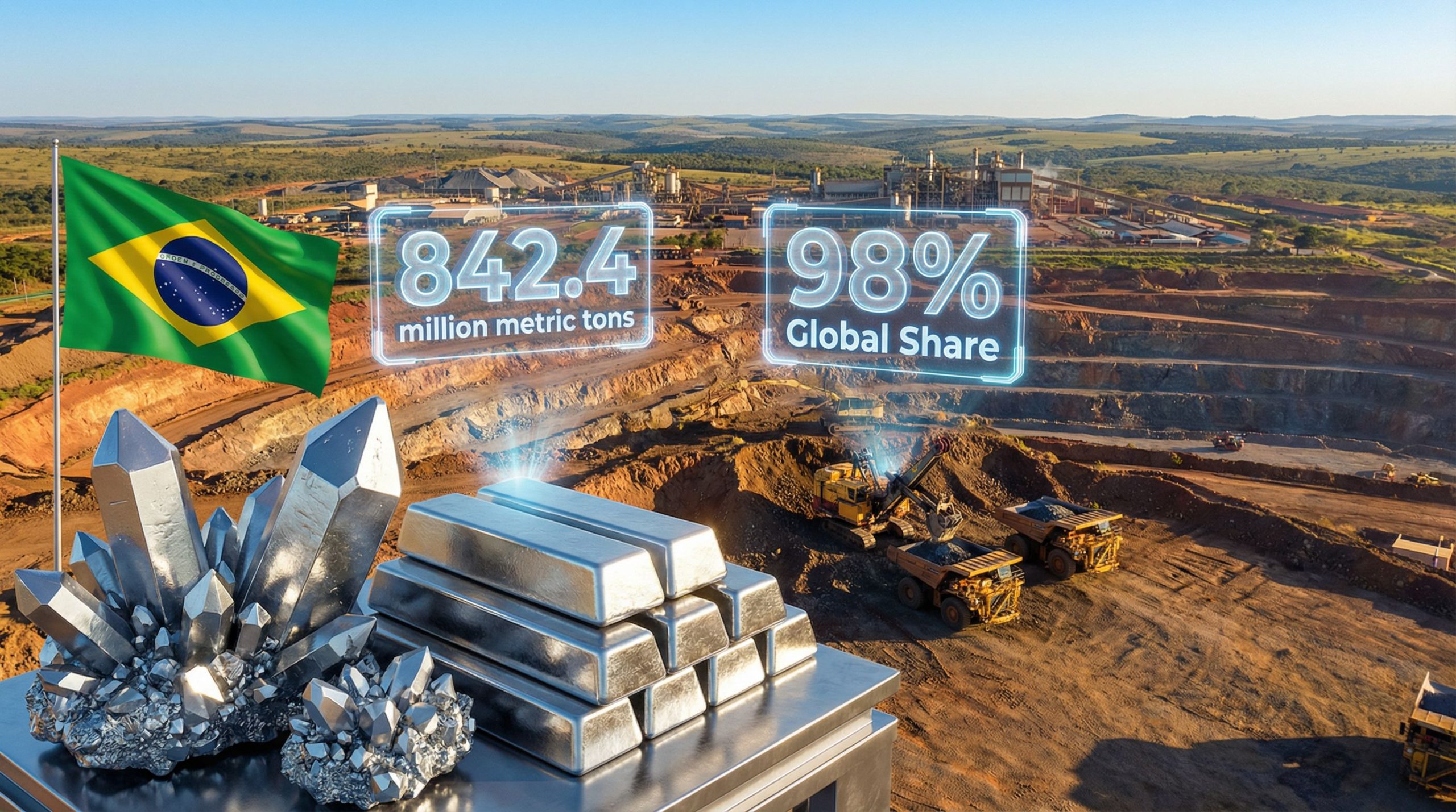 Brazil Niobium Reserves: 98% Global Supply Dominance