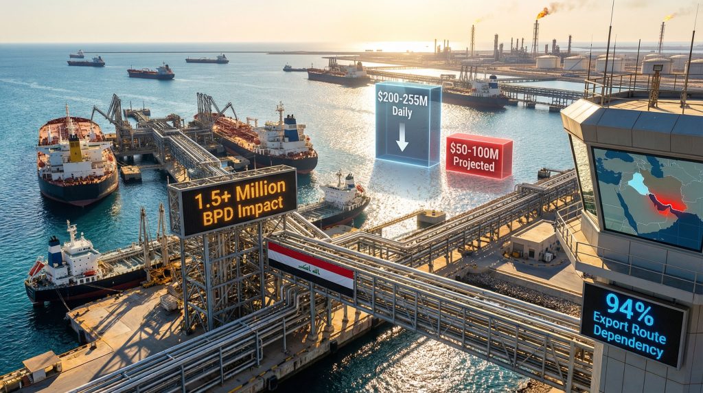 Iraq Shuts Down Oil Ports: Global Energy Crisis