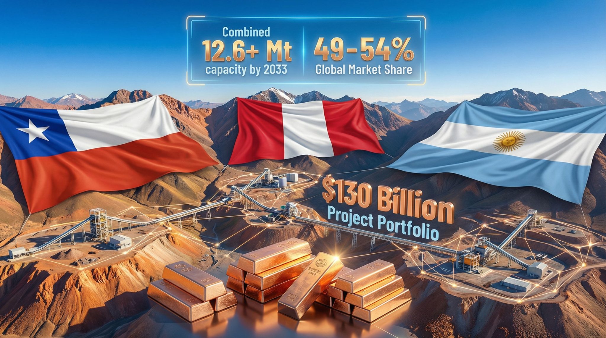 Copper Axis Chile Peru Argentina: Mining Alliance Power