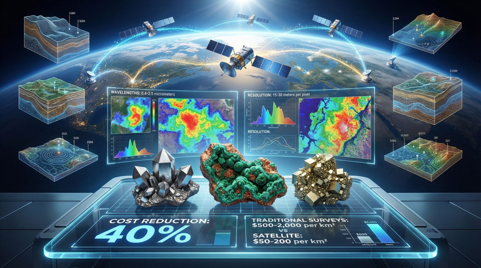 Satellite Imagery Transforms Mineral Exploration Methods