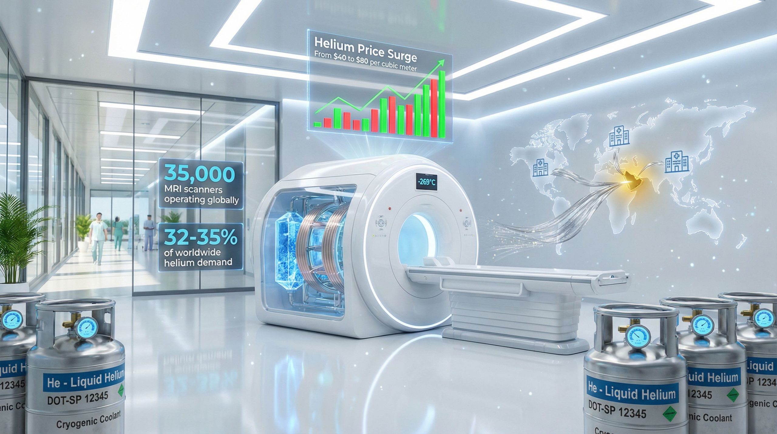 Helium Shortage Disrupts Critical Medical MRI Operations