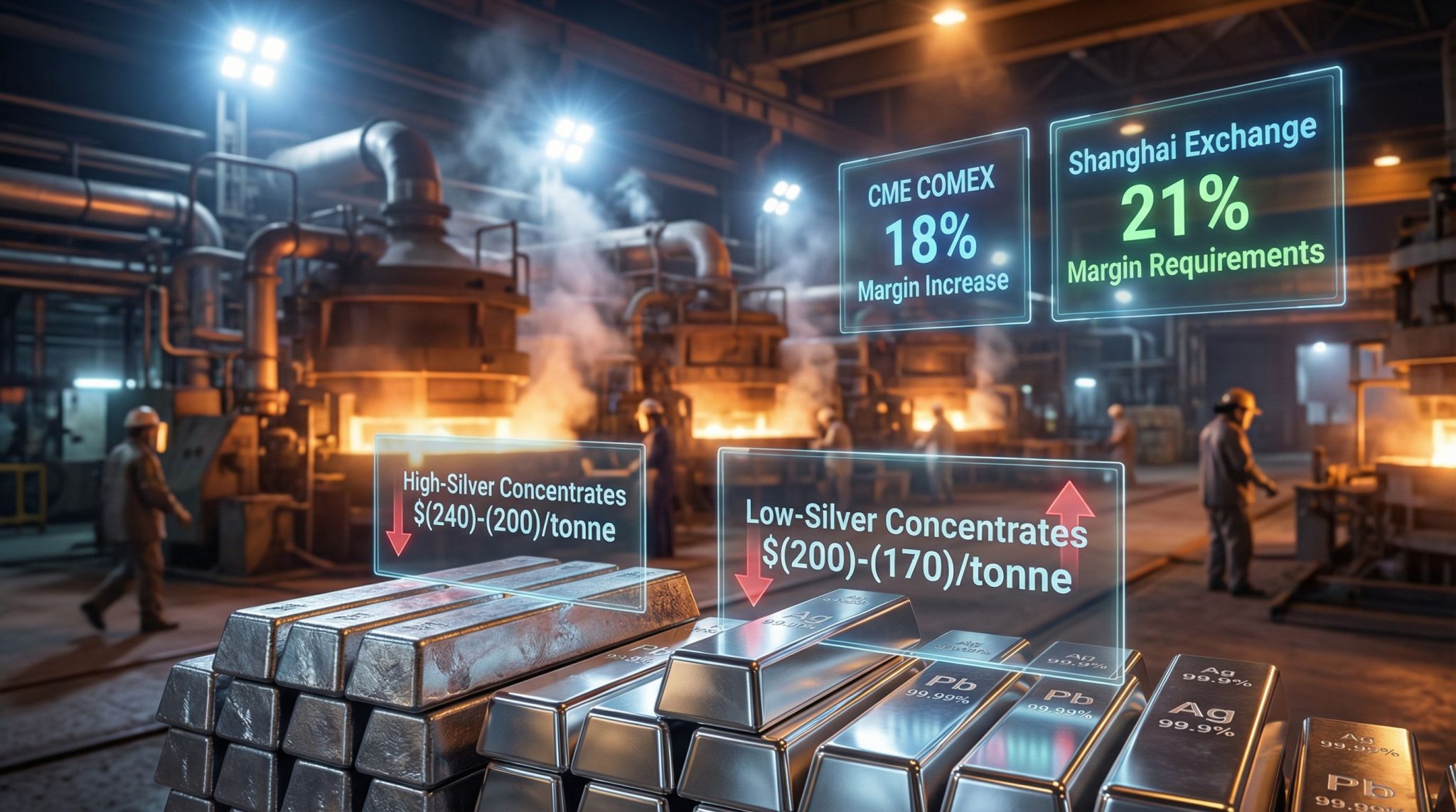 Chinese Lead Smelters Navigate Silver Price Volatility