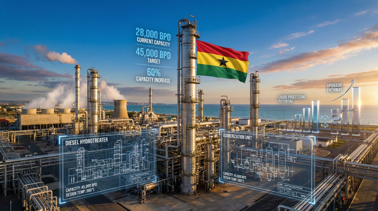 Ghana Oil Refinery Upgrade: TOR Capacity Expansion Plan