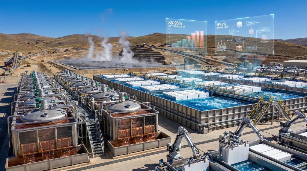 SX-EW Copper Tech: Advanced Hydrometallurgical Systems