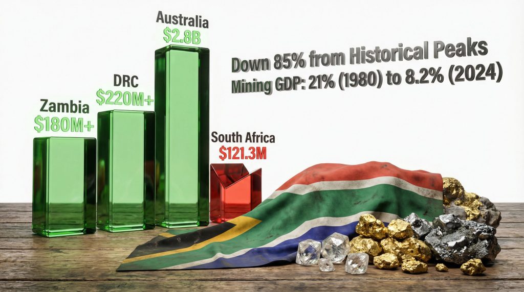 SA Mining Exploration Decline Threatens Supply Chains