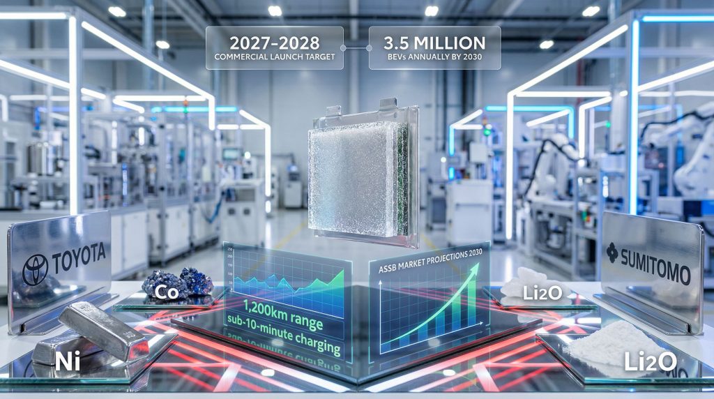 Toyota Sumitomo All-Solid-State Battery Partnership