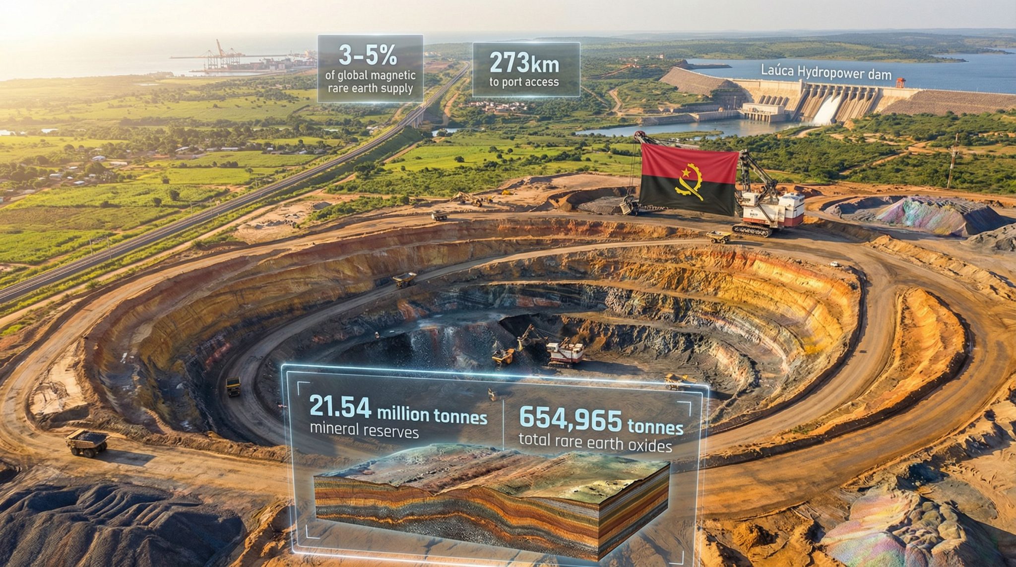 Pensana Angola Rare Earth Mine Development Strategic Impact