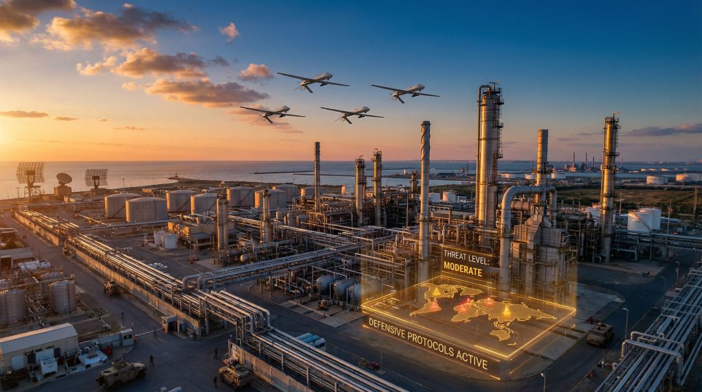 Drone Strikes on Oil Facilities: Vulnerabilities & Impact