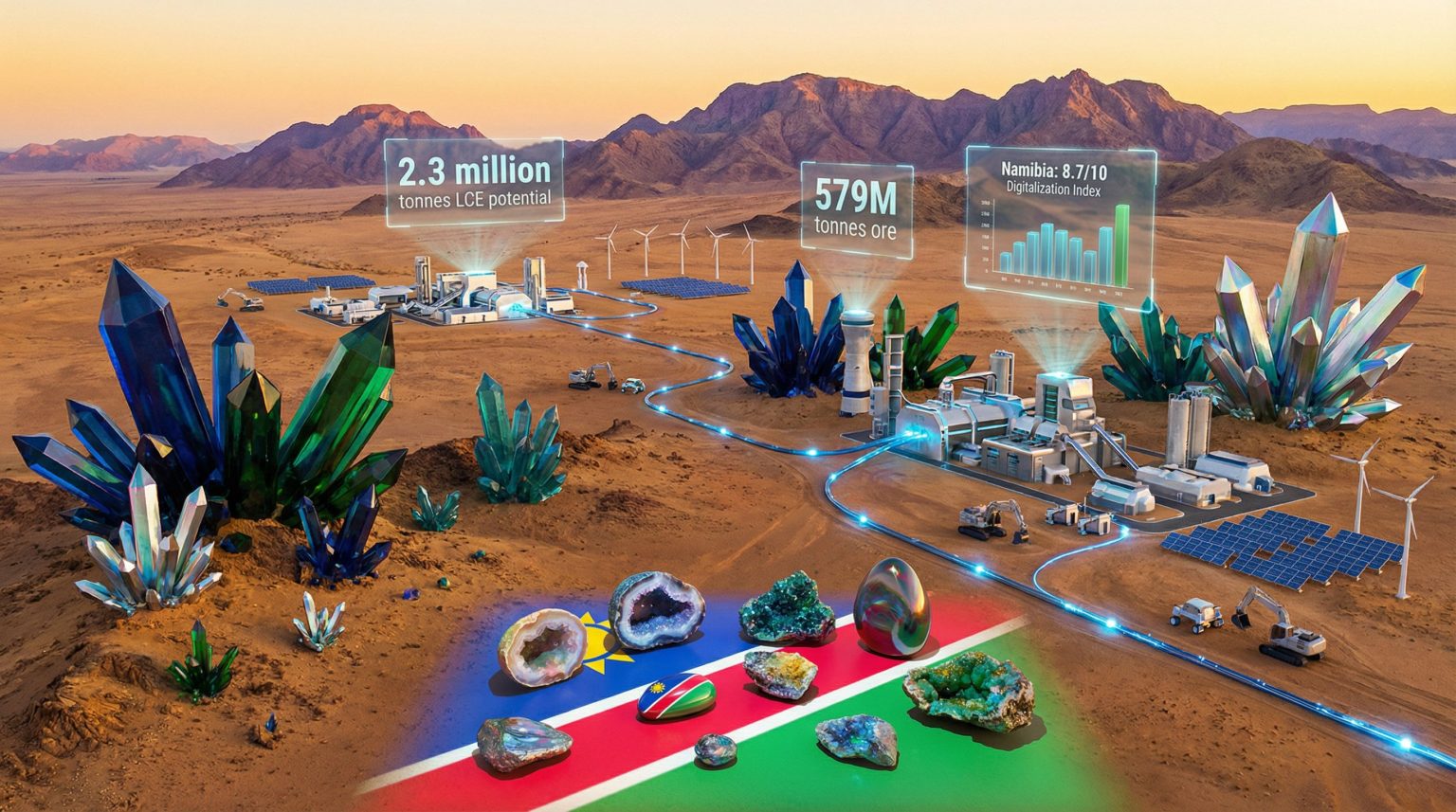 Namibia Mineral Exploration Hub: Tech-Driven Growth