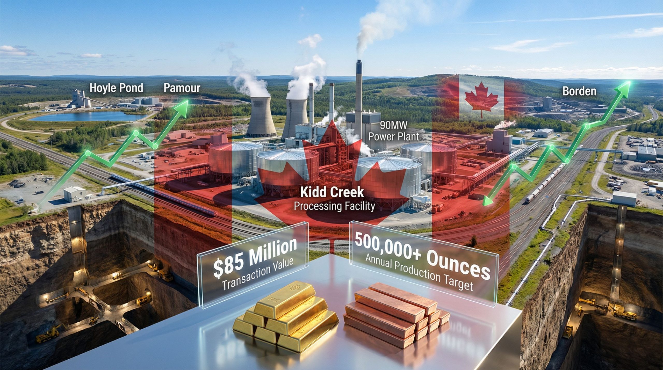 Discovery Silver Acquires Glencore's Kidd Operations