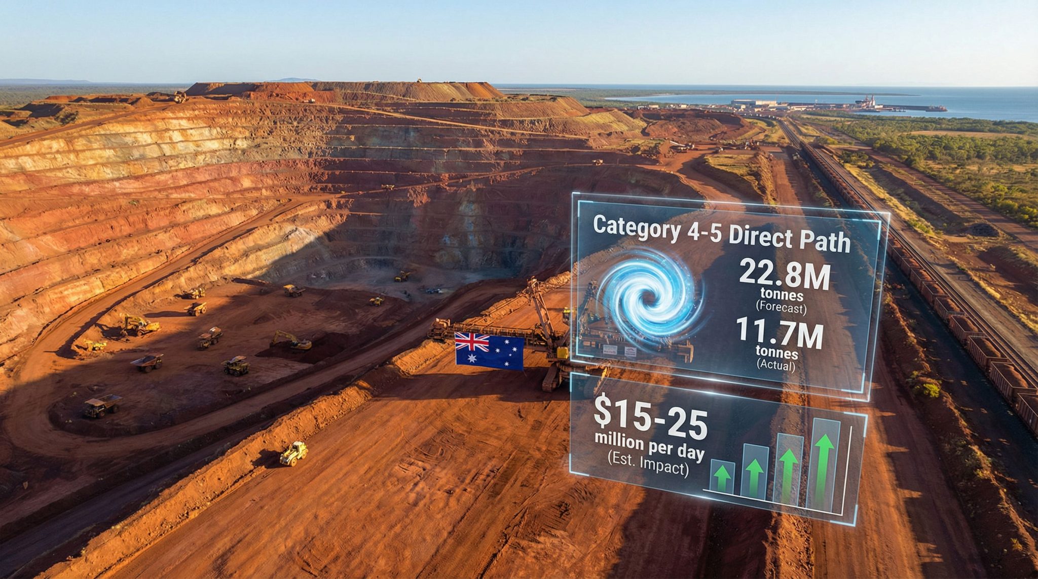 Rio Tinto Shuts Bauxite Mines as Cyclone Hits Australia