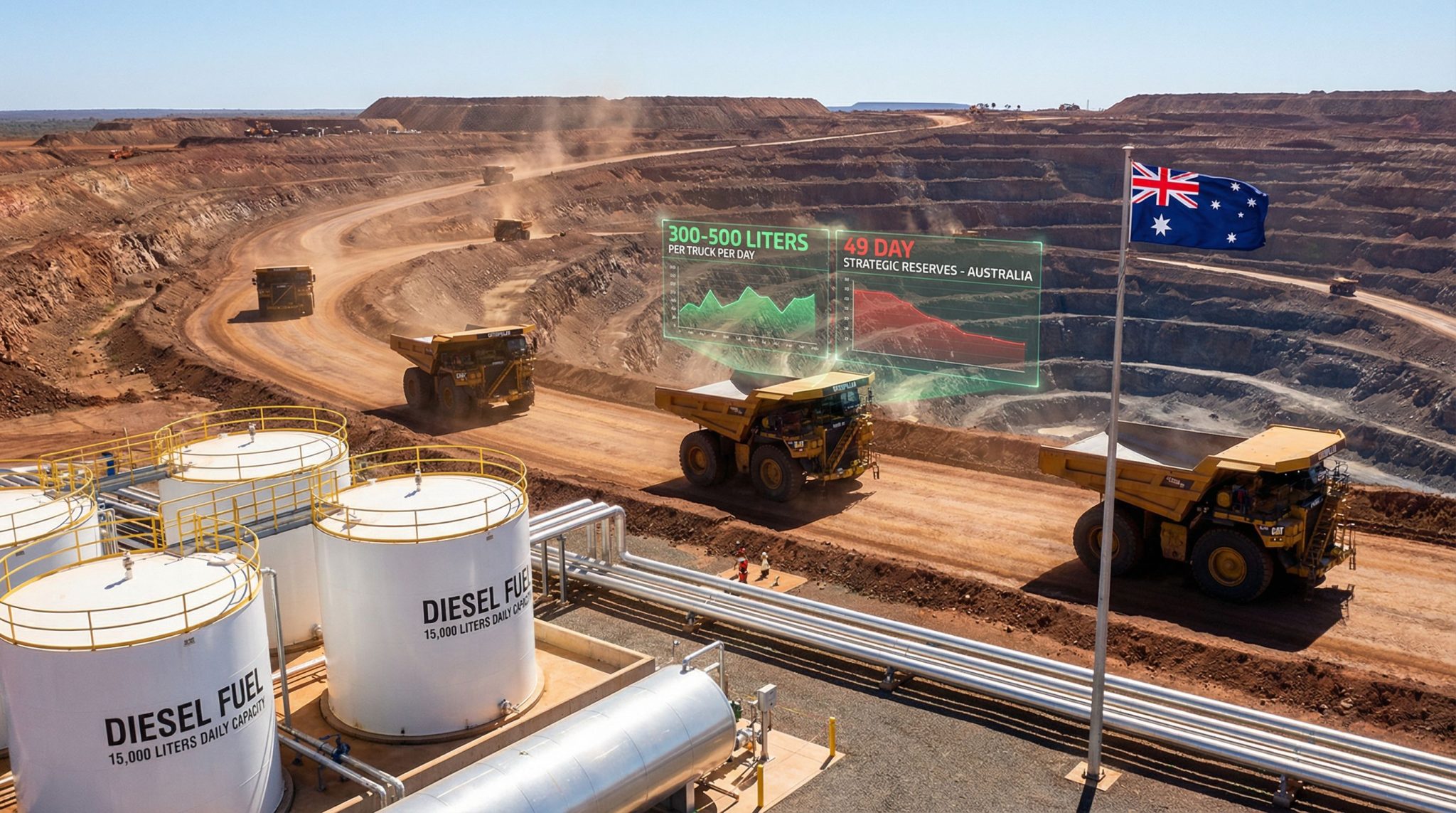 Battery Metals Mining Faces Diesel Disruption Crisis