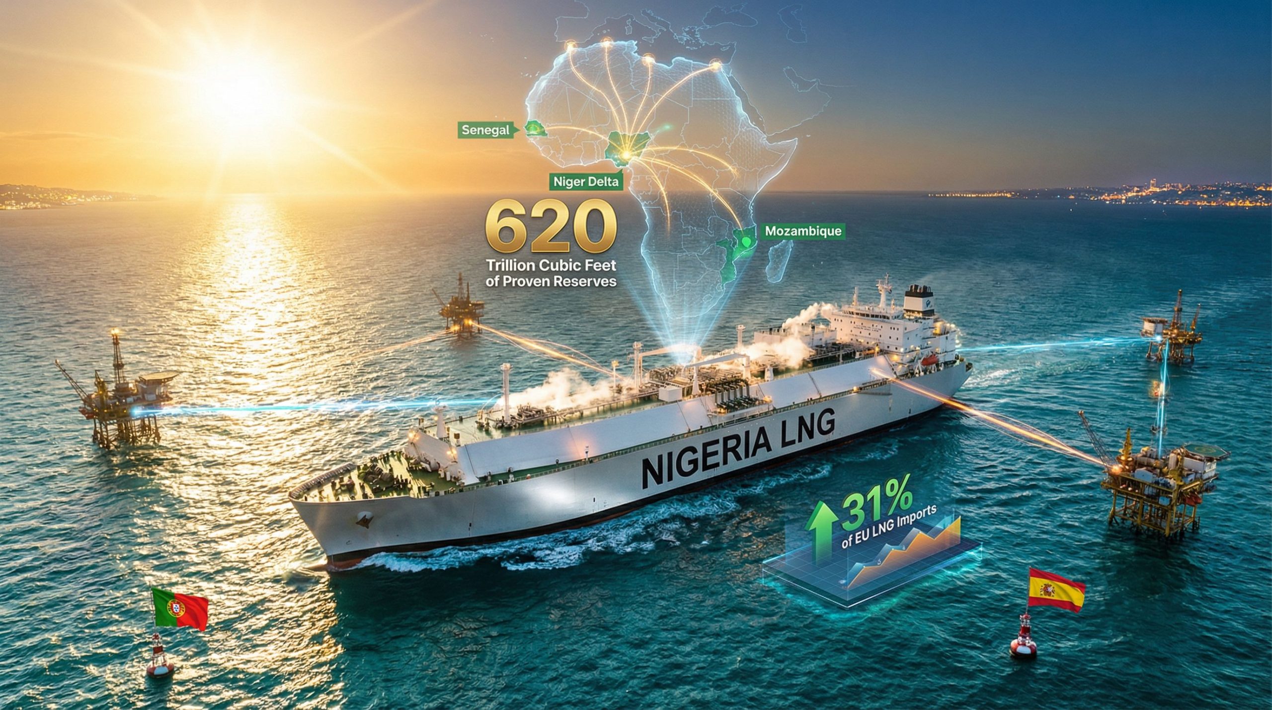 Africa as Europe's Gas Lifeline: Energy Security