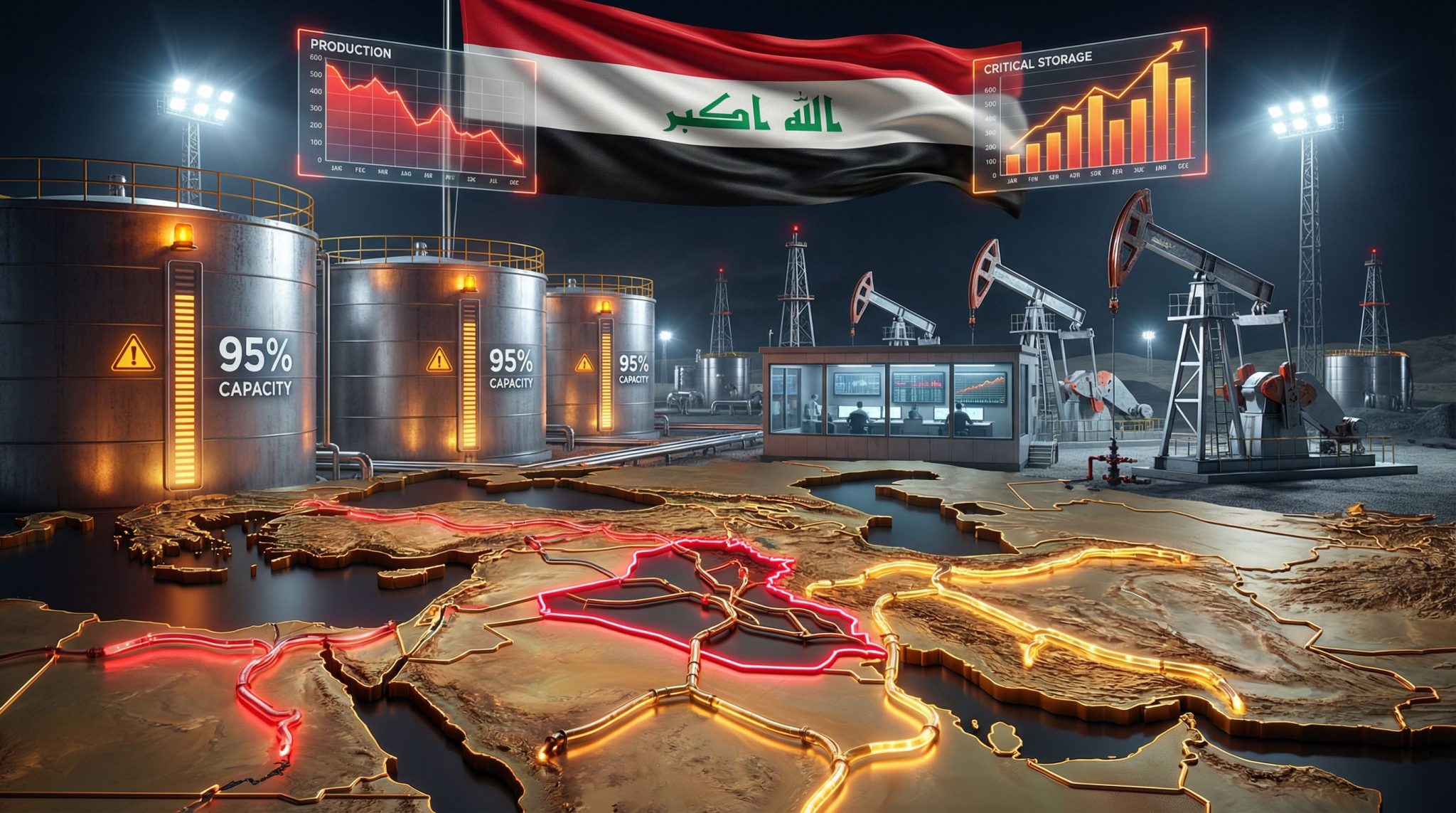 Iraq Advises Foreign Firms to Curb Oil Output 2026