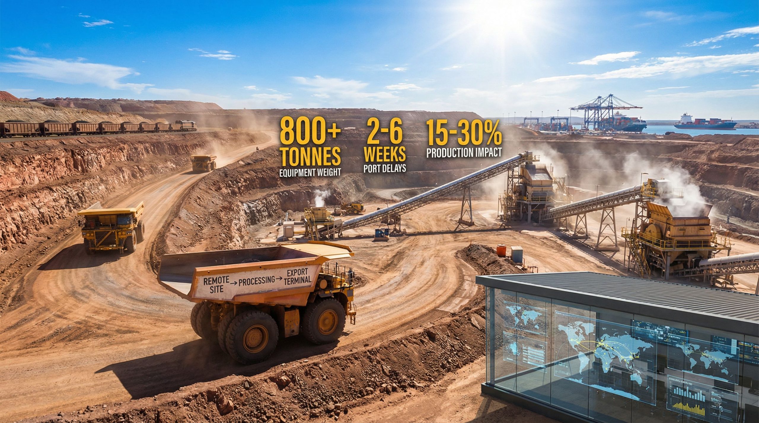 Why Logistics Bottlenecks Disrupt Mining Operations