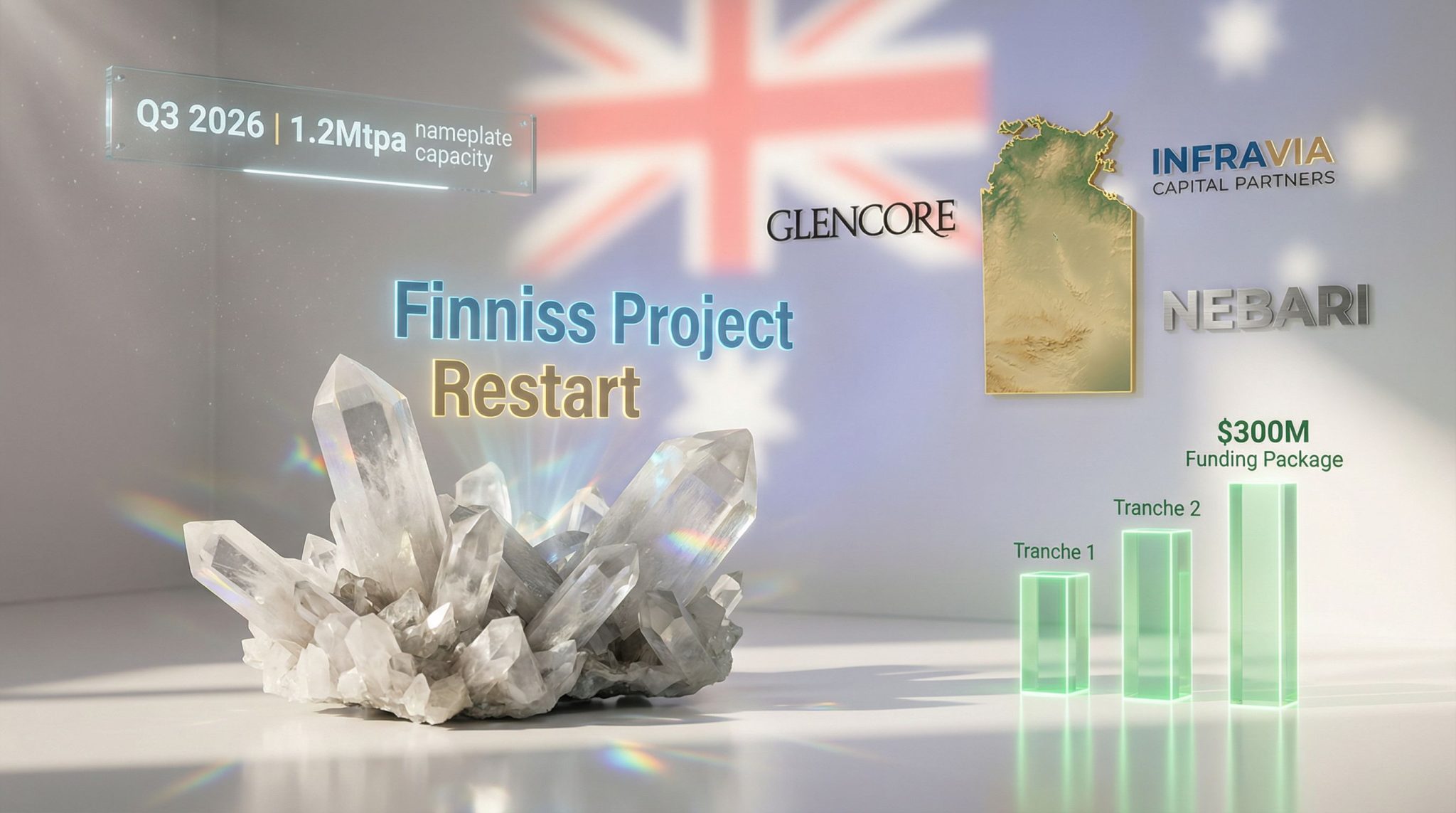 Core Lithium Finniss Project Restart Secures $290M