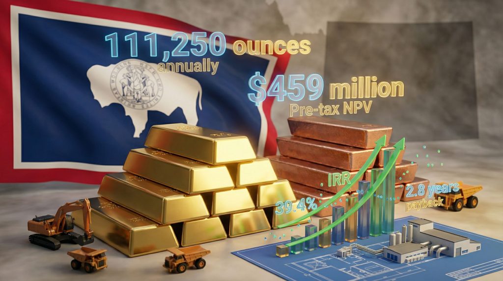 US Gold Corp CK Gold Project: Wyoming Mining Success