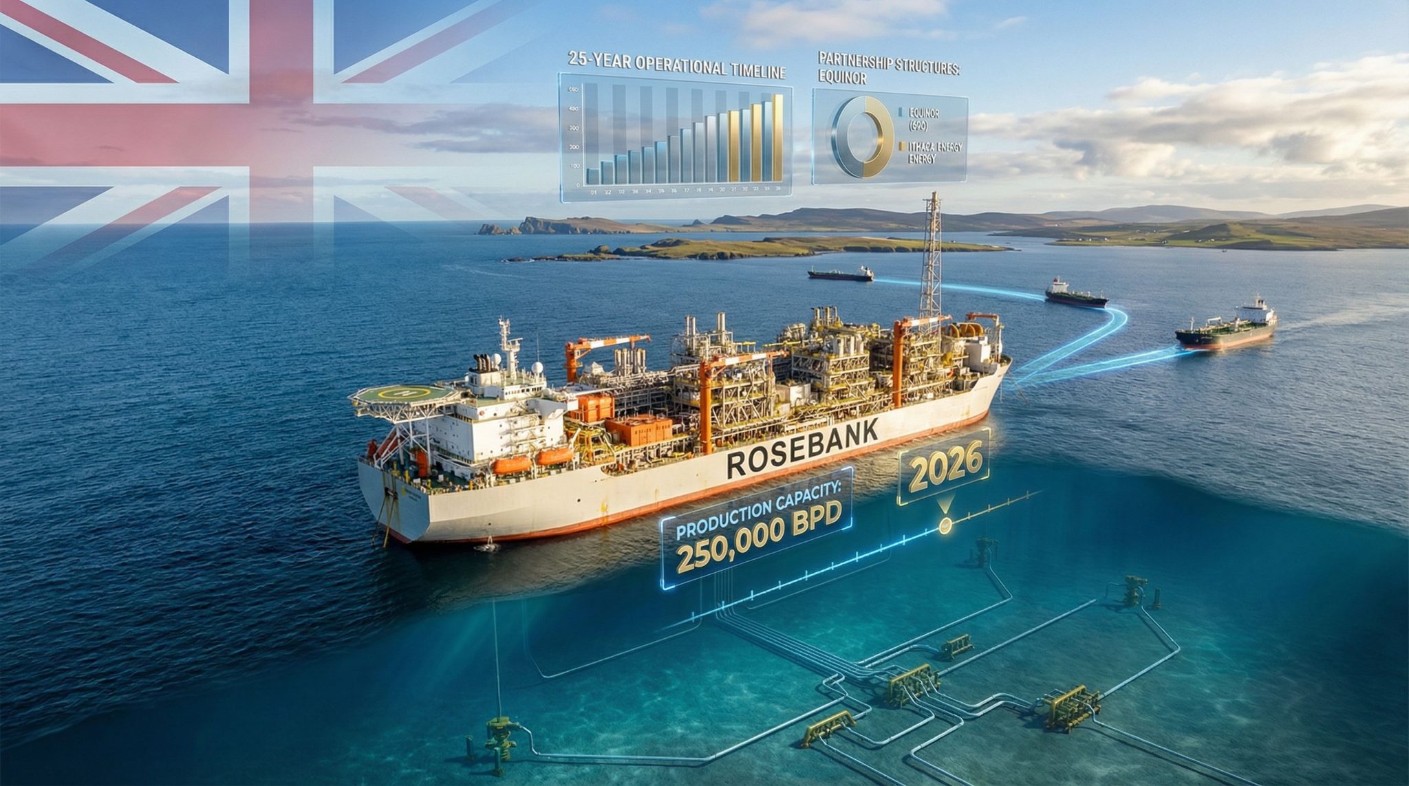 Equinor Rosebank Field Development: West of Shetland Oil