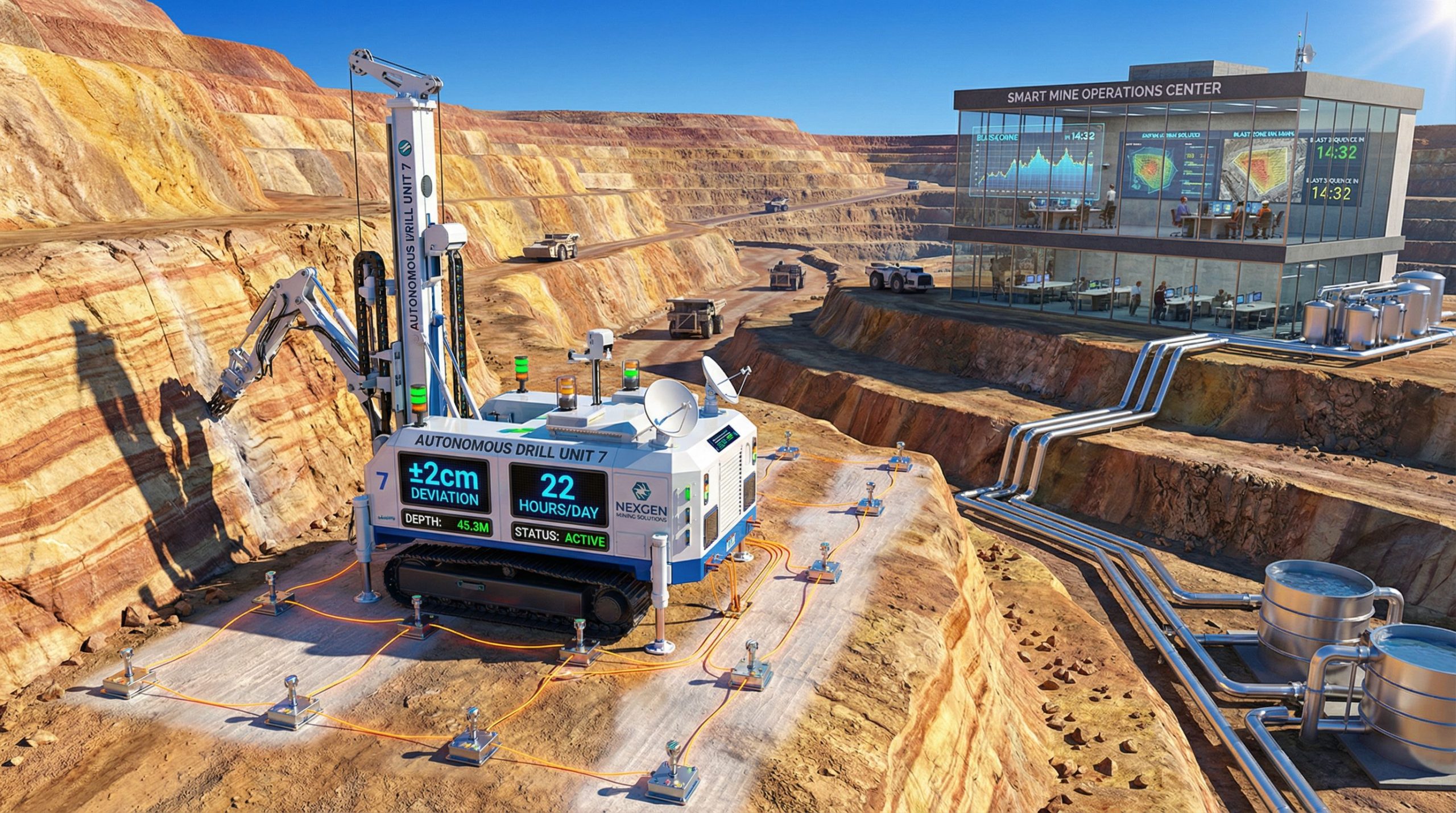 Drilling & Blasting Tech Advancements Transform Mining