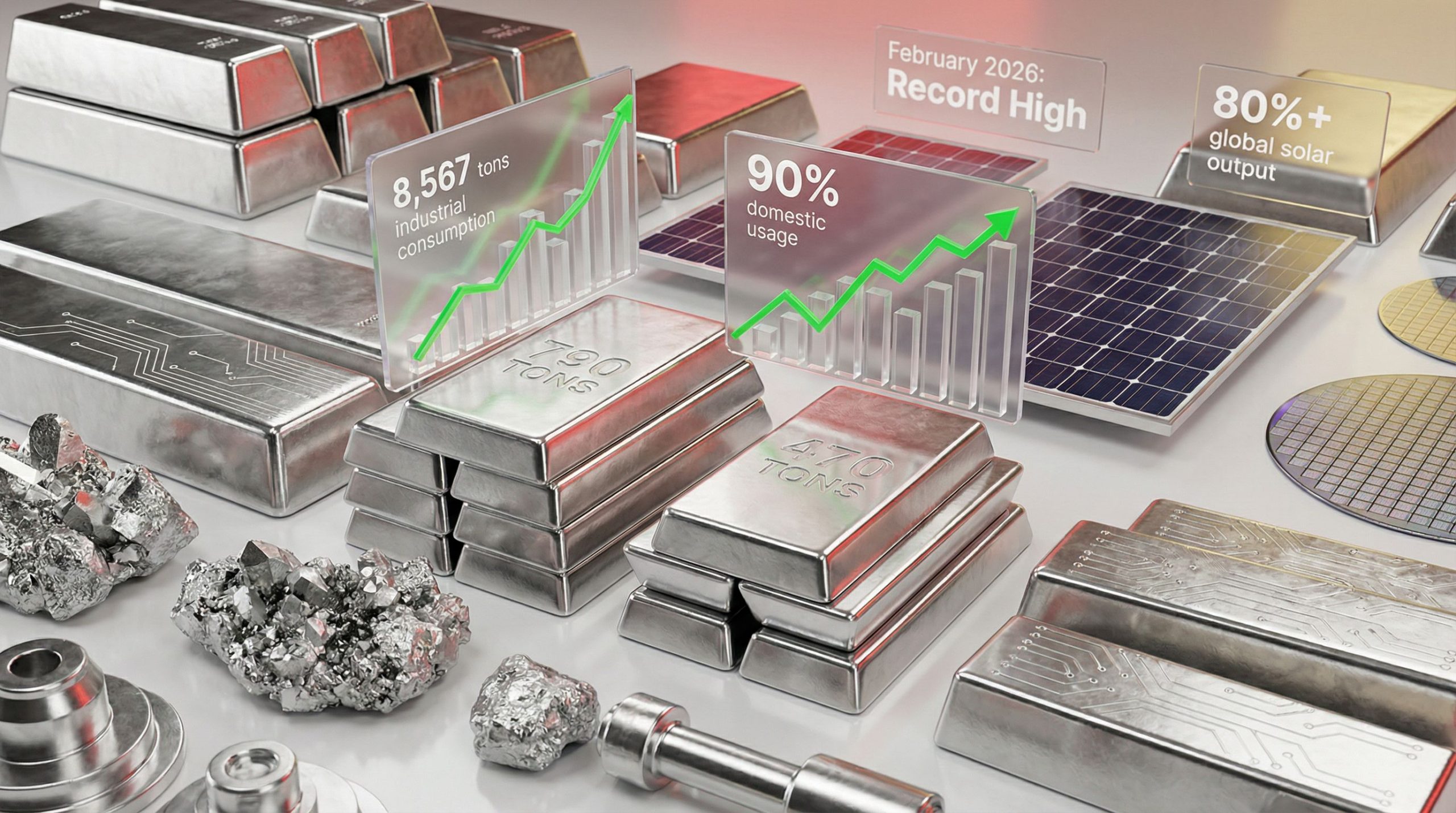 China Silver Demand Surges: Industrial Growth & Records